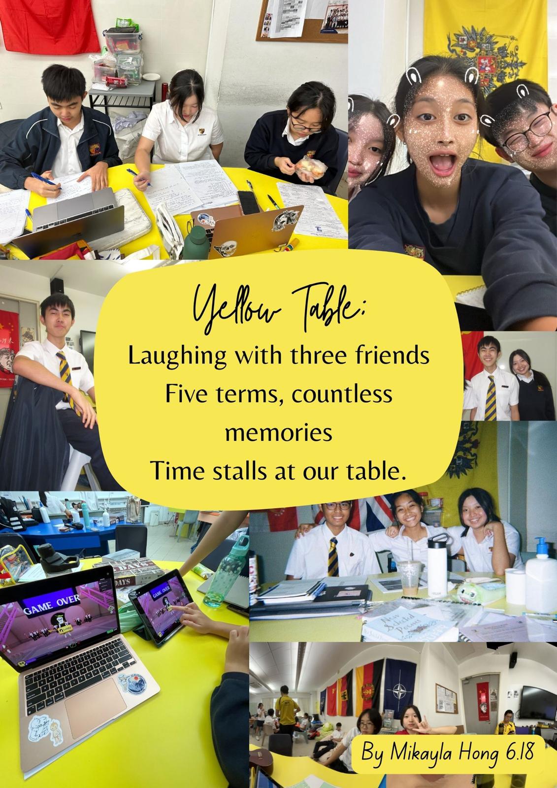 Yellow Table